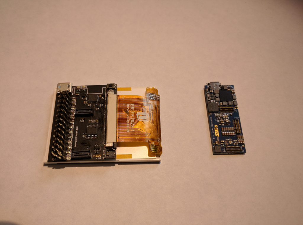 New 2.2'' Display and Interposer bundle available! - > warpx.io